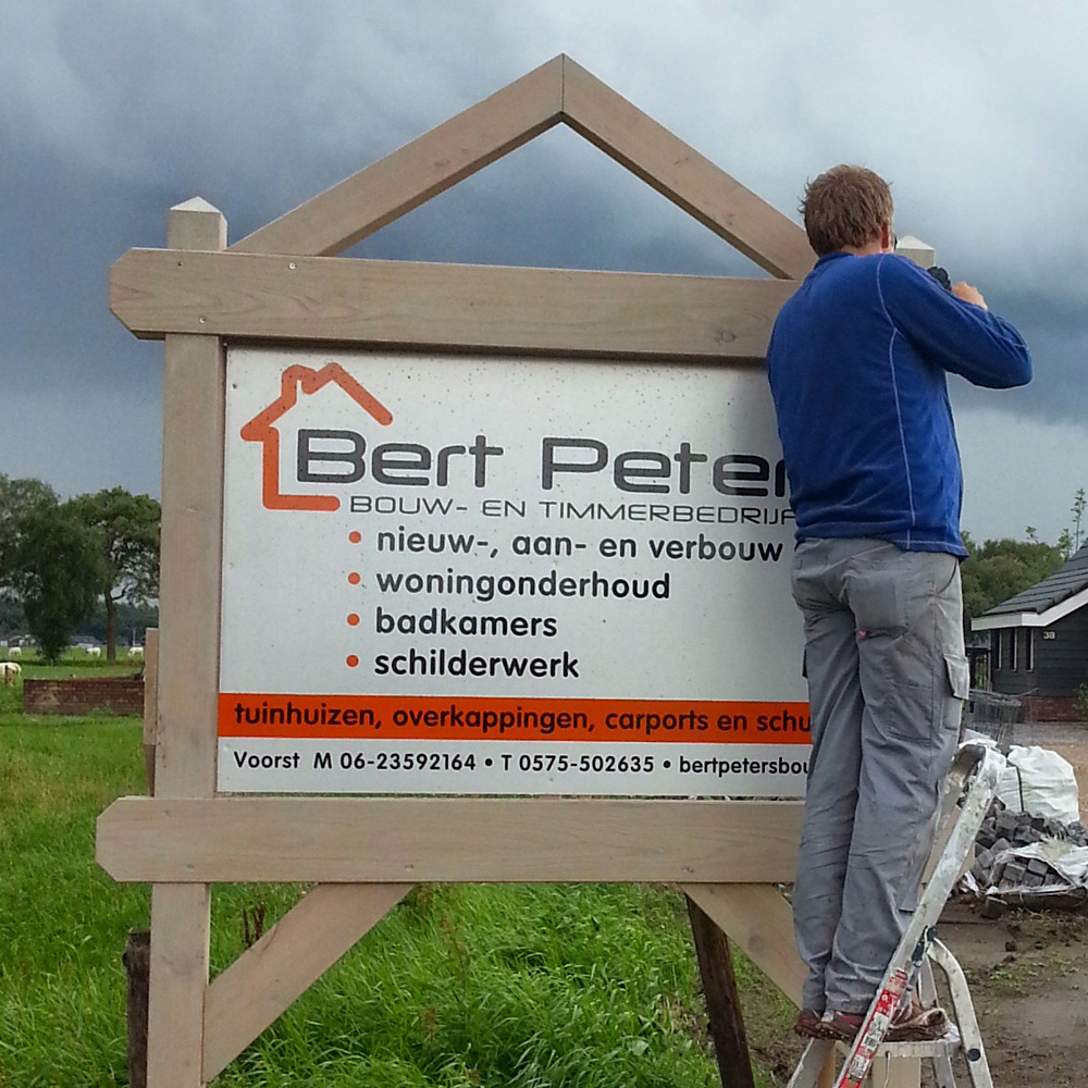 Bert Peters Bouwbedrijf, Klusbedrijf en Timmerbedrijf Voorst